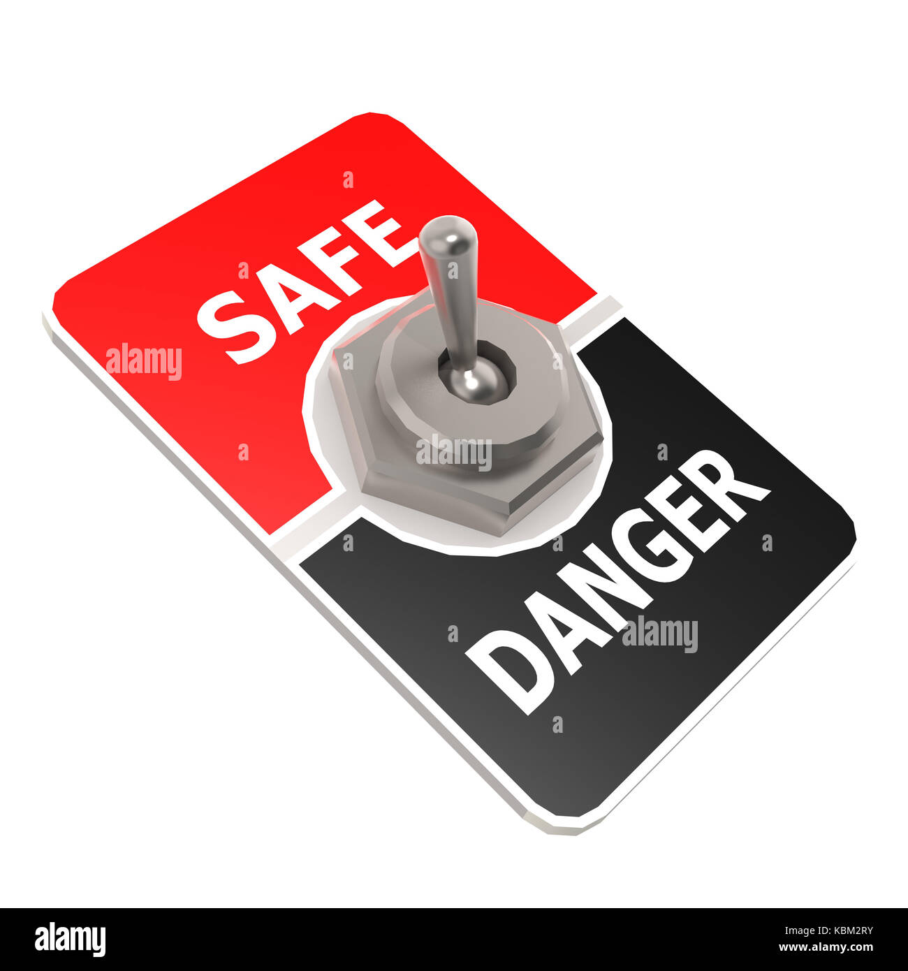 Safe toggle switch image with hi-res rendered artwork that could be ...