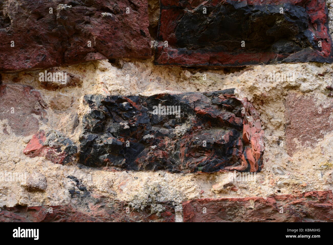 The structure of the ancient masonry of old bricks Stock Photo - Alamy