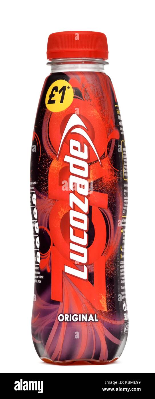 Lucozade bottle hi-res stock photography and images - Alamy