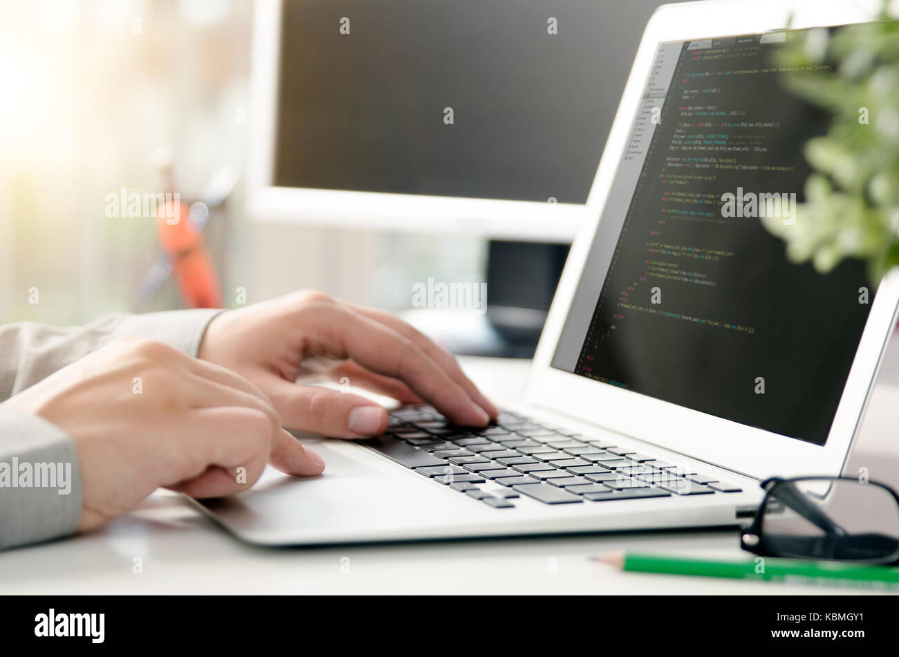 Developing software hi-res stock photography and images - Alamy