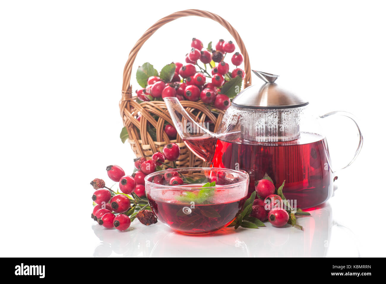 rose hip tea Stock Photo - Alamy