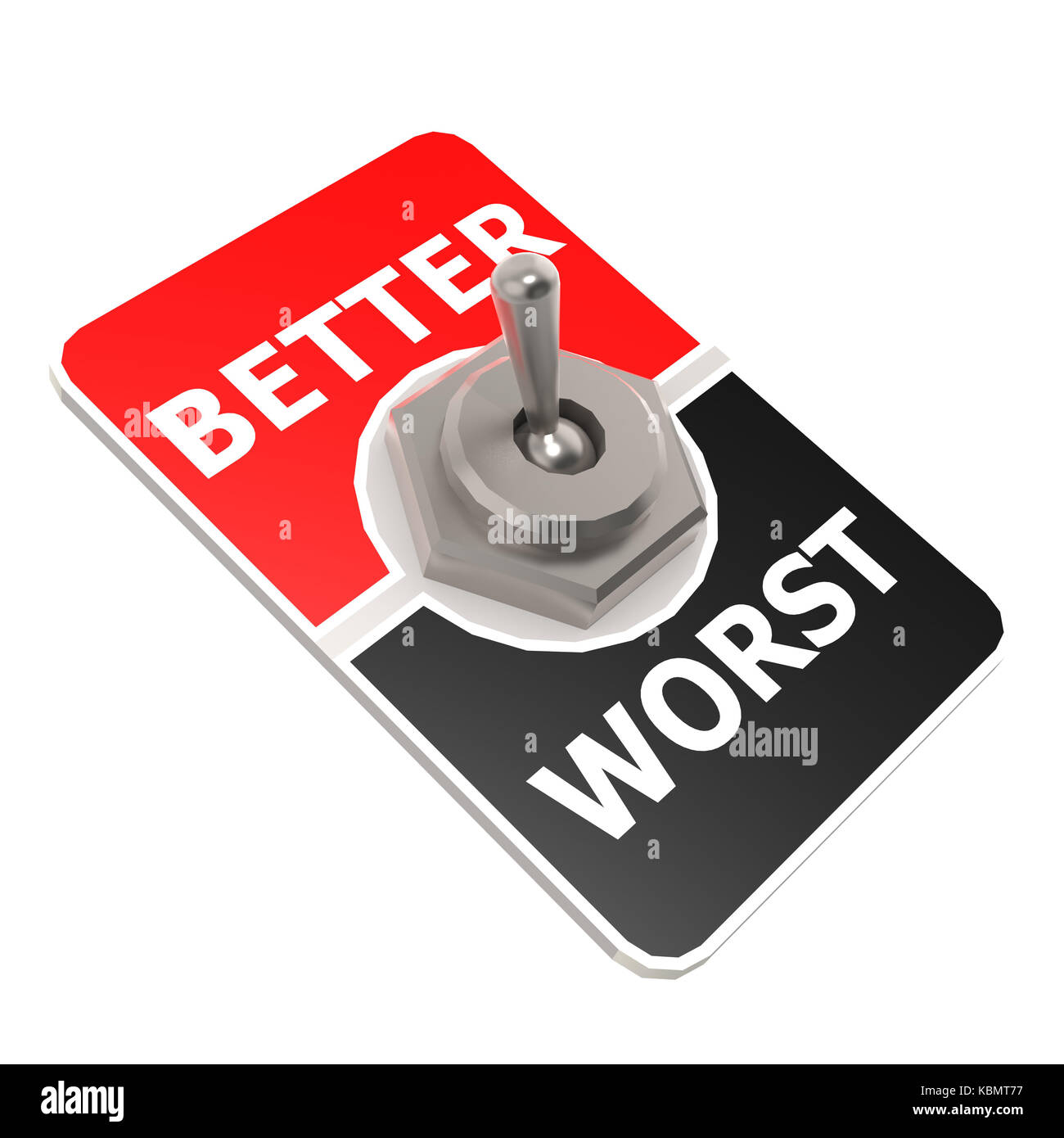 Worst better toggle switch image with hi-res rendered artwork that ...