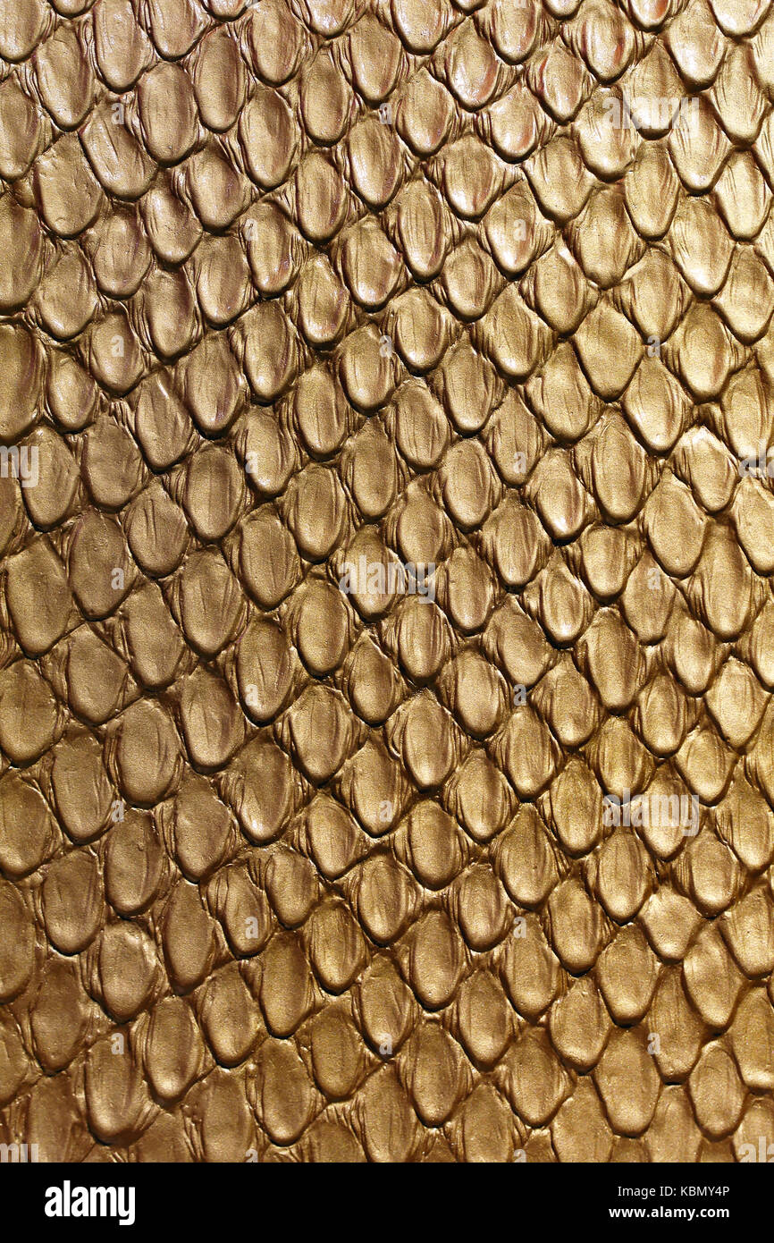 Modern gold snake skin leather texture Stock Photo - Alamy