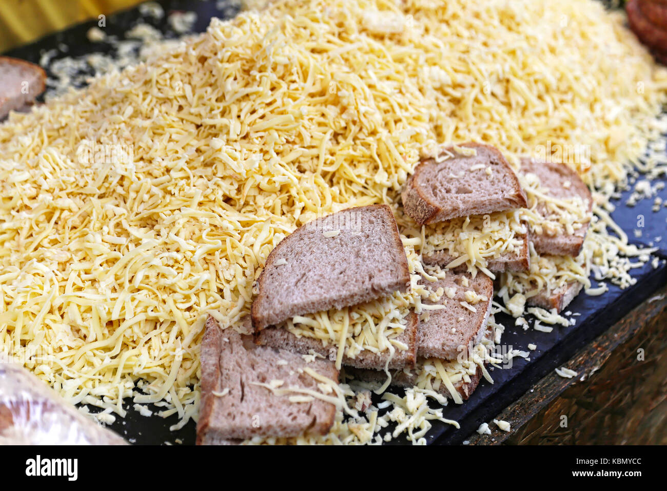 Grated cheddar cheese sandwich hi-res stock photography and images - Alamy