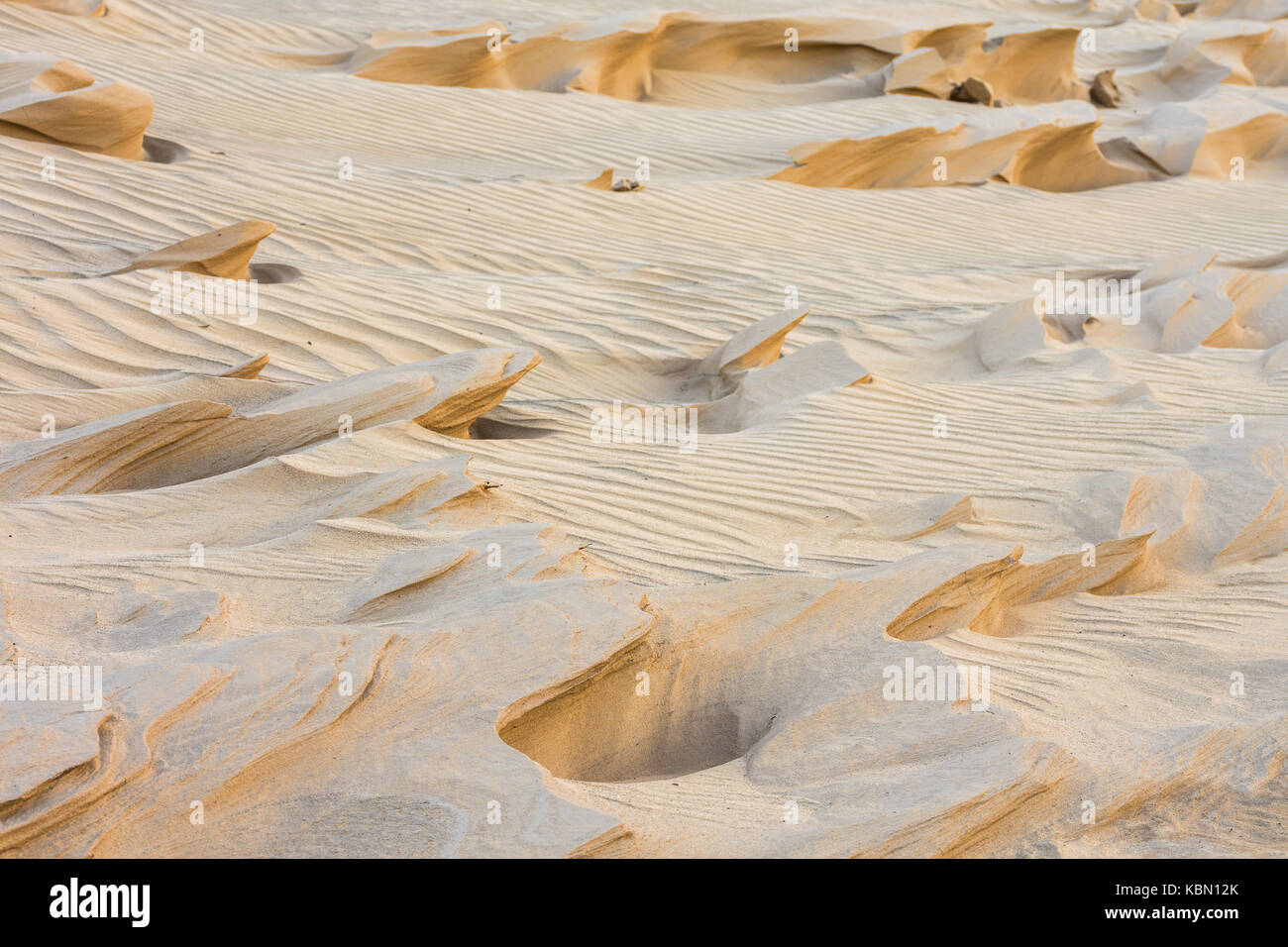 magnificent sandy waves on a sunny day Stock Photo - Alamy