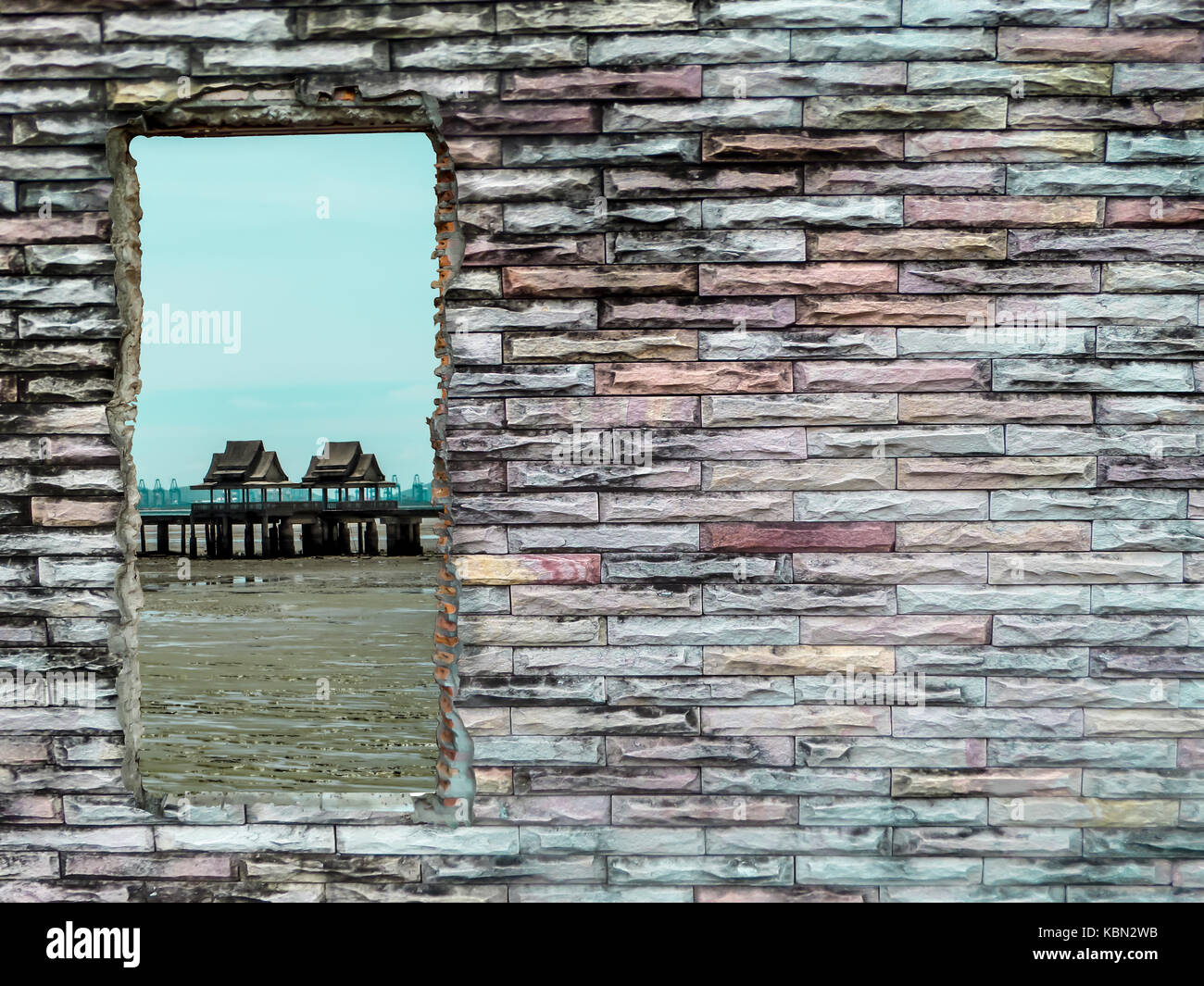 Brick Sea Wall High Resolution Stock Photography and Images - Alamy