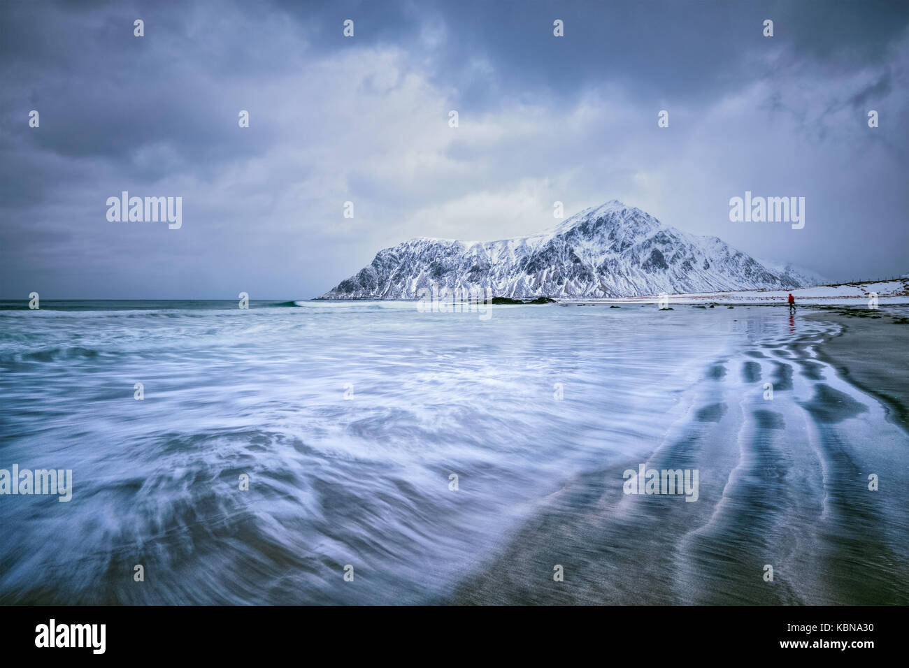Coast of Norwegian sea Stock Photo - Alamy