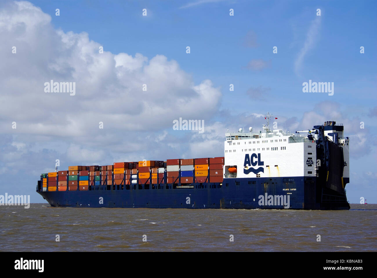 ACL container ship at Liverpool Stock Photo - Alamy