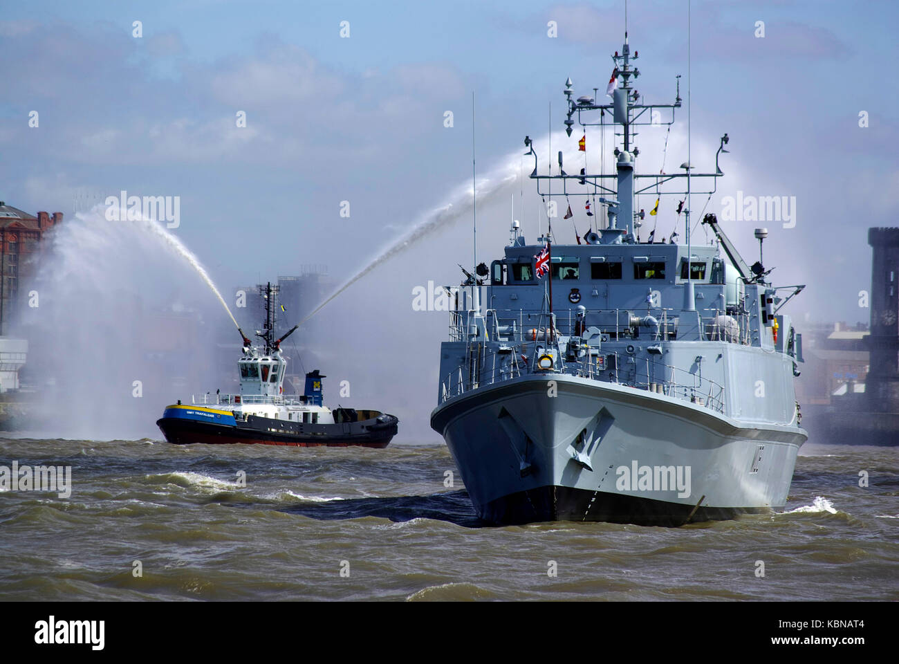 Mersey Tug Boat Stock Photo - Alamy