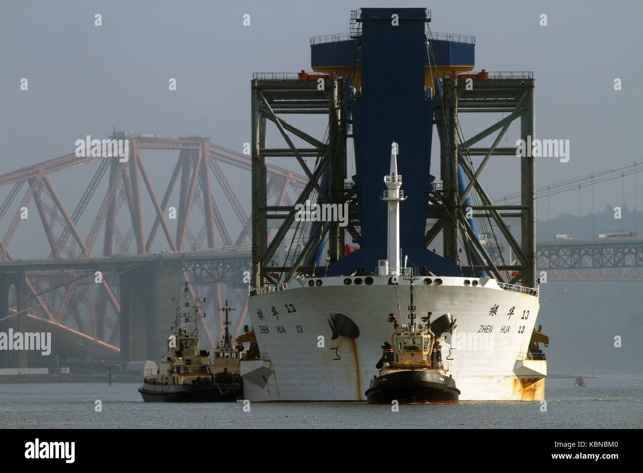Goliath Crane on River Forth Stock Photo - Alamy