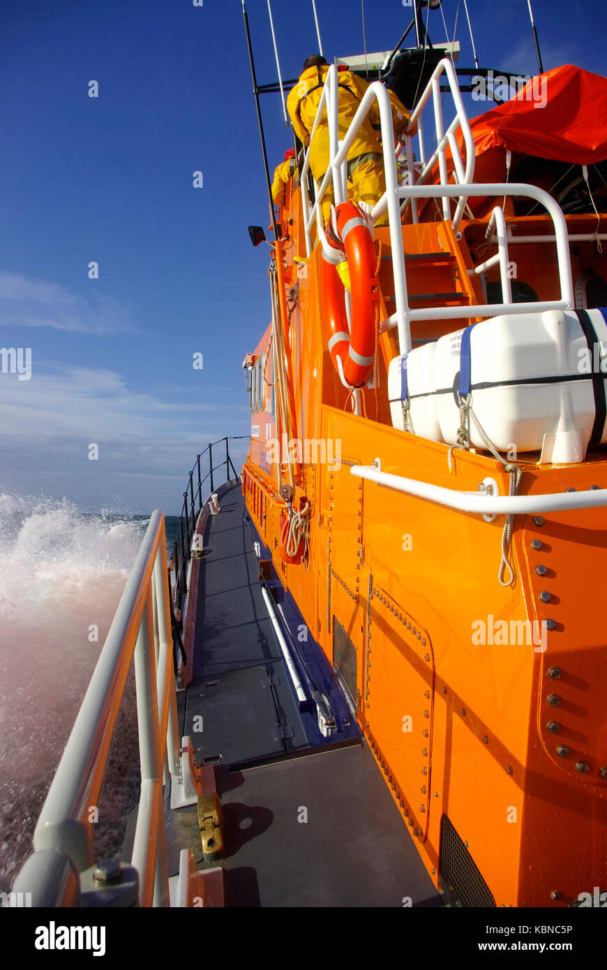 Holyhead Severn Class Lifeboat Stock Photo - Alamy