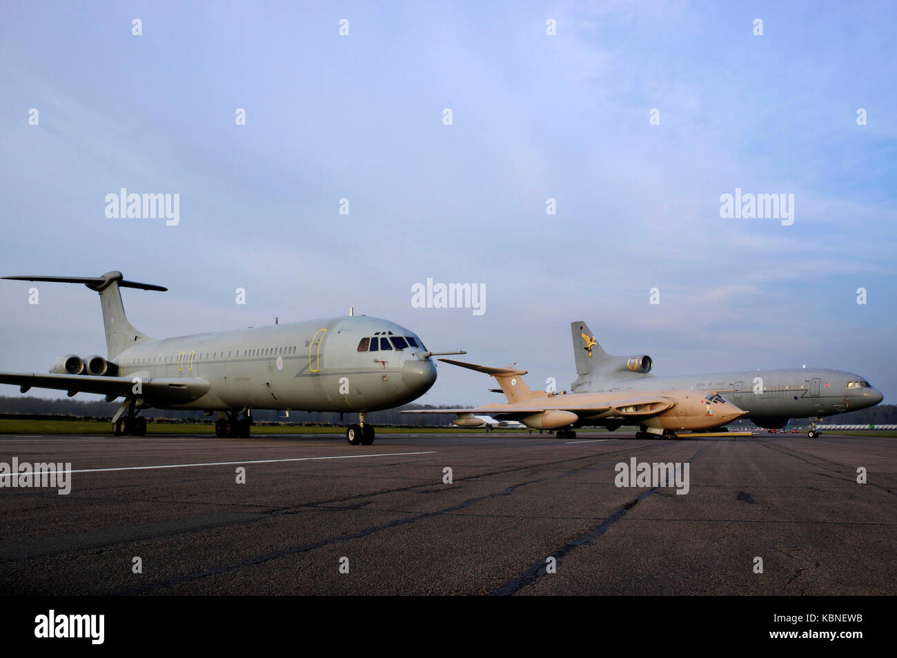 RAF Three Tankers Stock Photo - Alamy