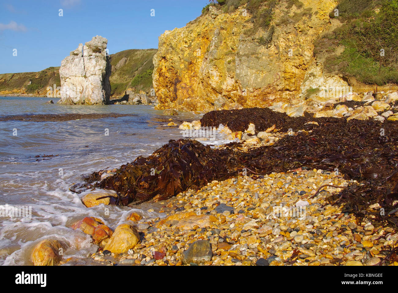 Porth Padrig, Cemaes Bay, Anglesey Stock Photo - Alamy