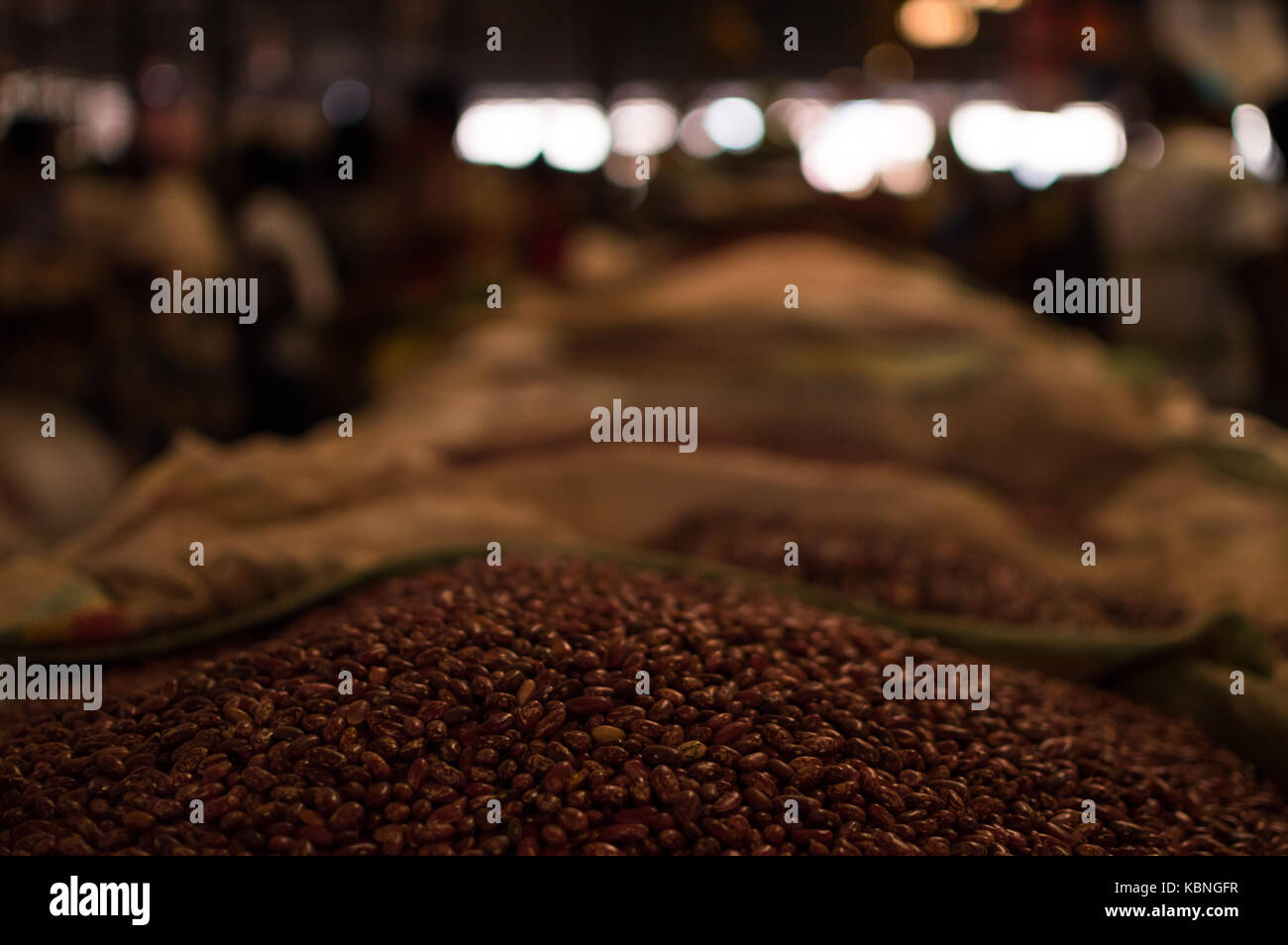 Beans at Kimironko Market in Kigali, Rwanda Stock Photo - Alamy
