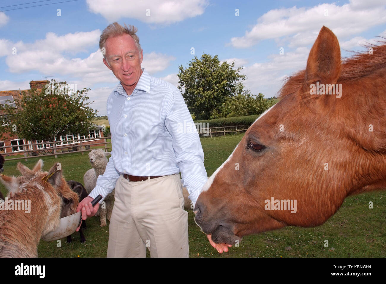 Former Track & field athlete and Olympian David Hemery at his home in ...