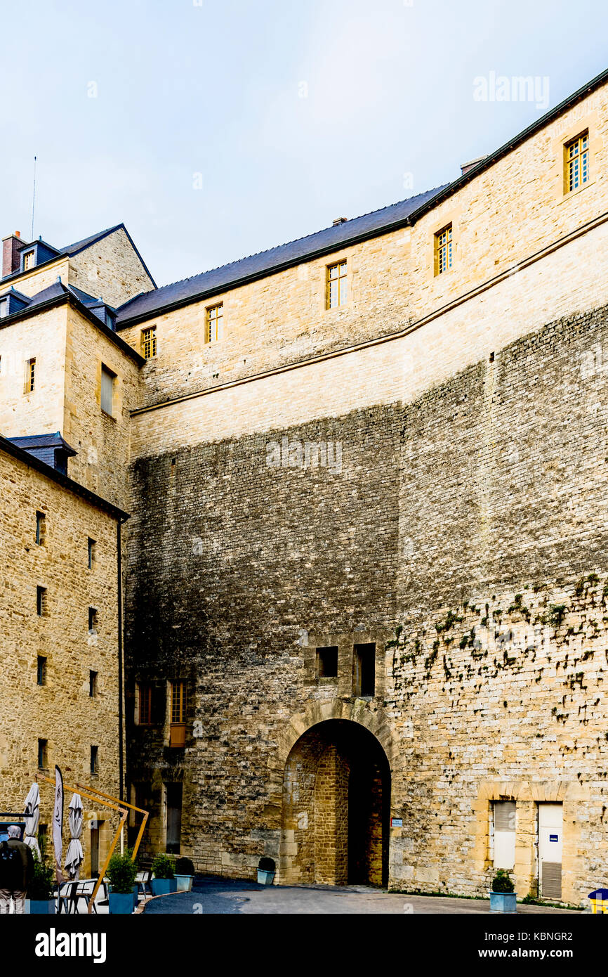 Chateau of Sedan (Ardennes, France), one of the largest fortified ...