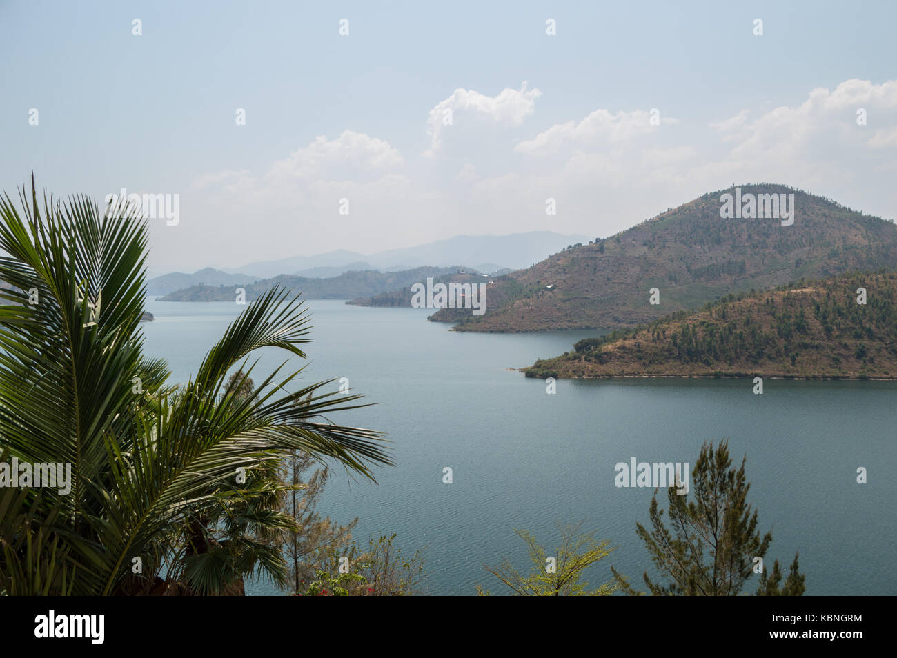 View onto Lake Kivu, Kibuye, Rwanda Stock Photo - Alamy