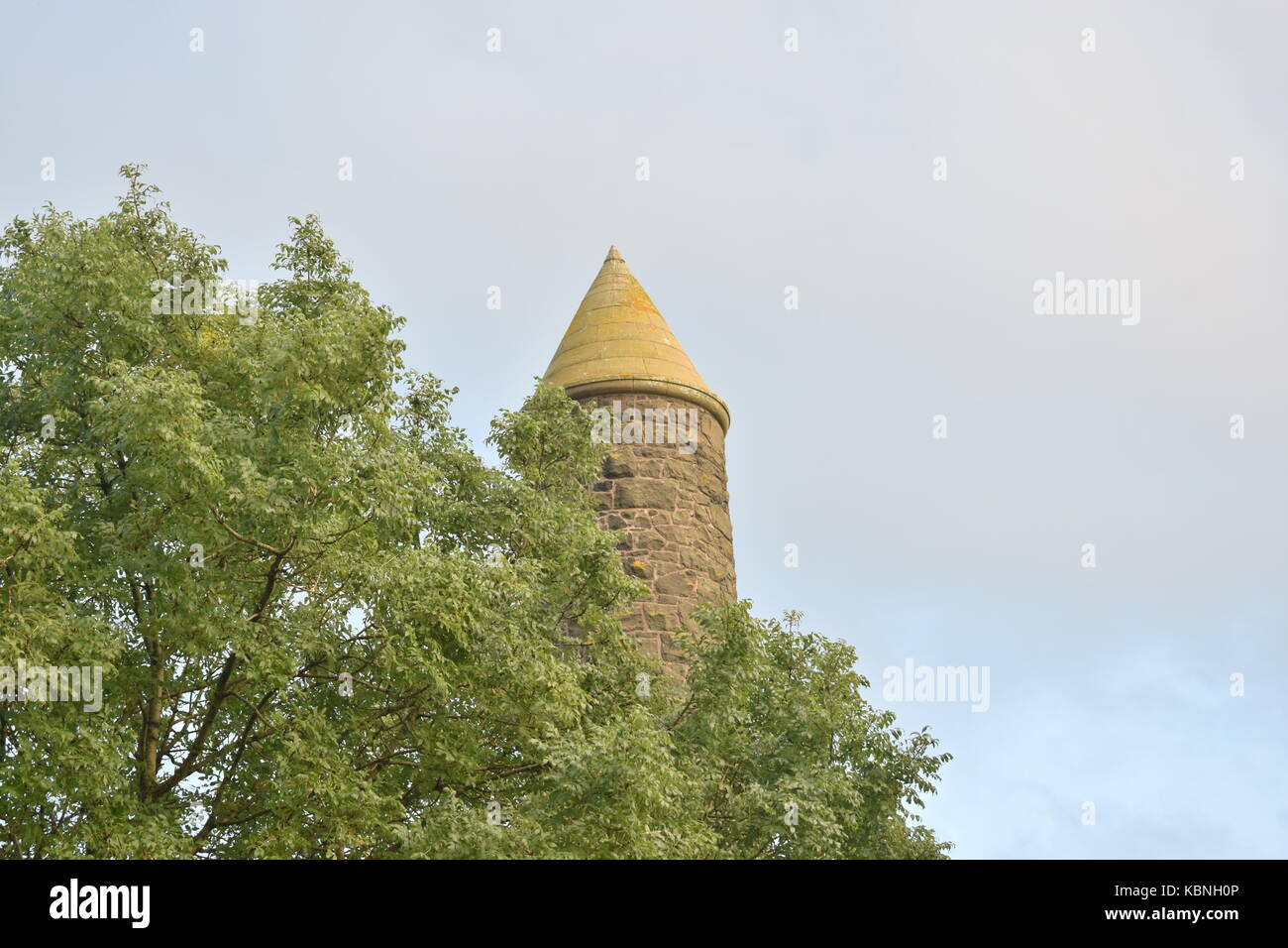 Pencil monument Largs Scotland Stock Photo - Alamy