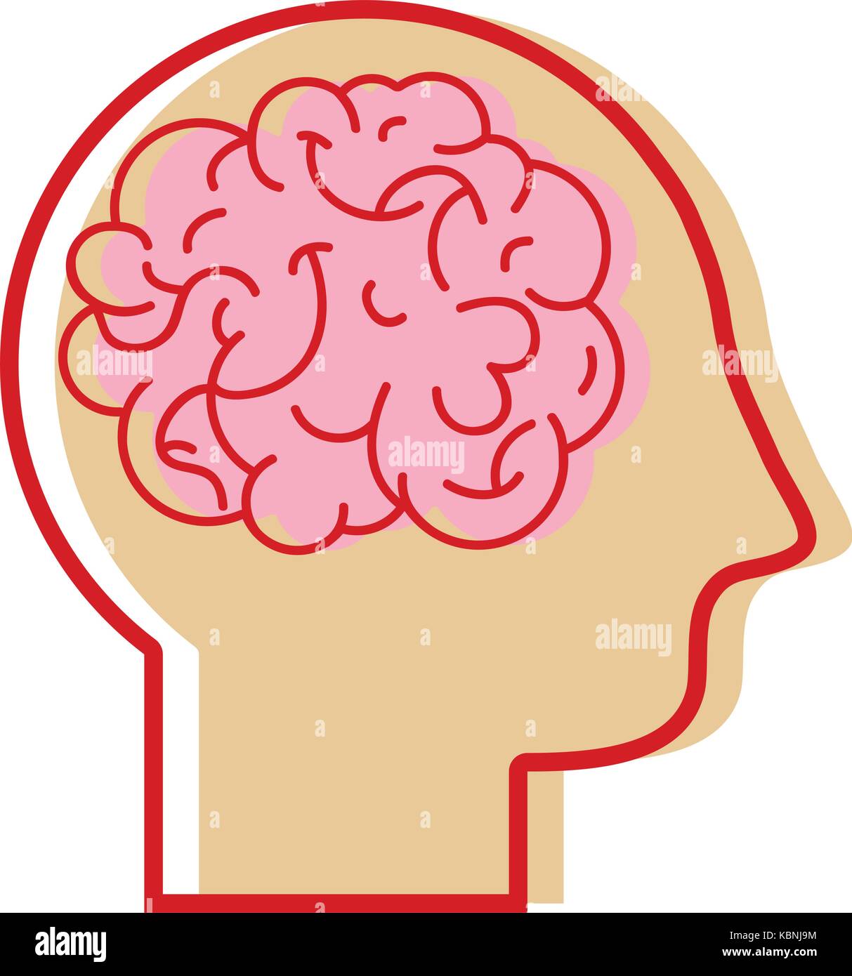 Brainy man Stock Vector Images - Alamy