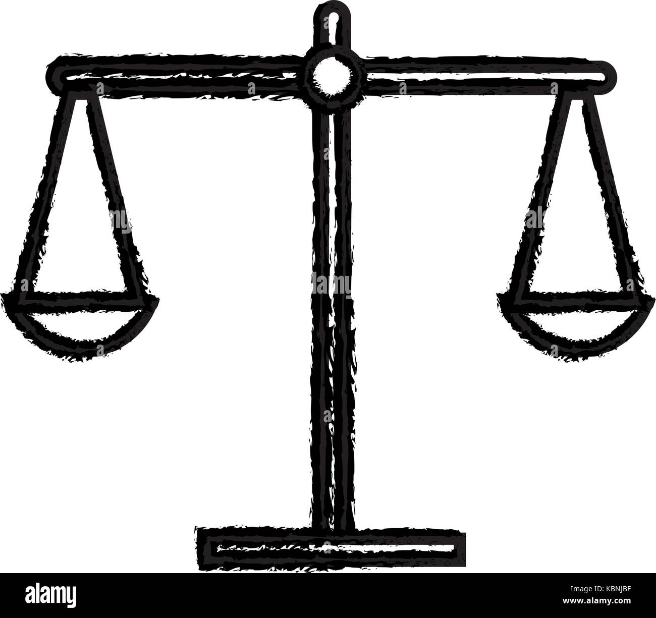 figure balance kilogram instrument object design Stock Vector Image ...