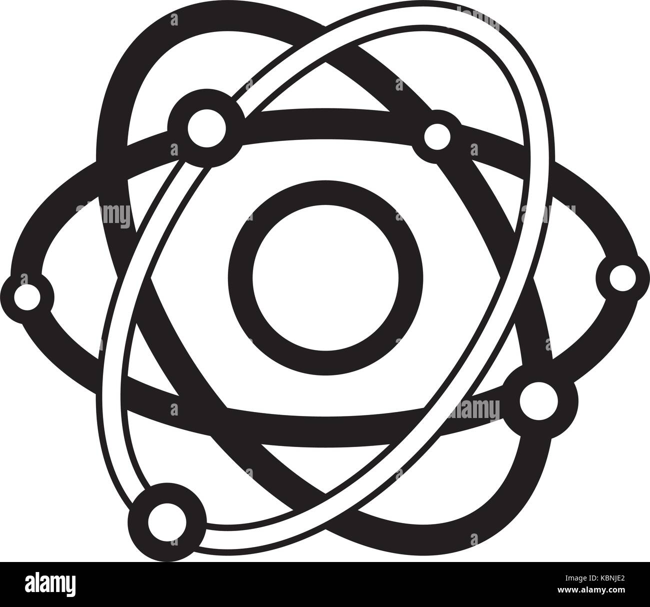 Contour physics orbit atom hi-res stock photography and images - Alamy