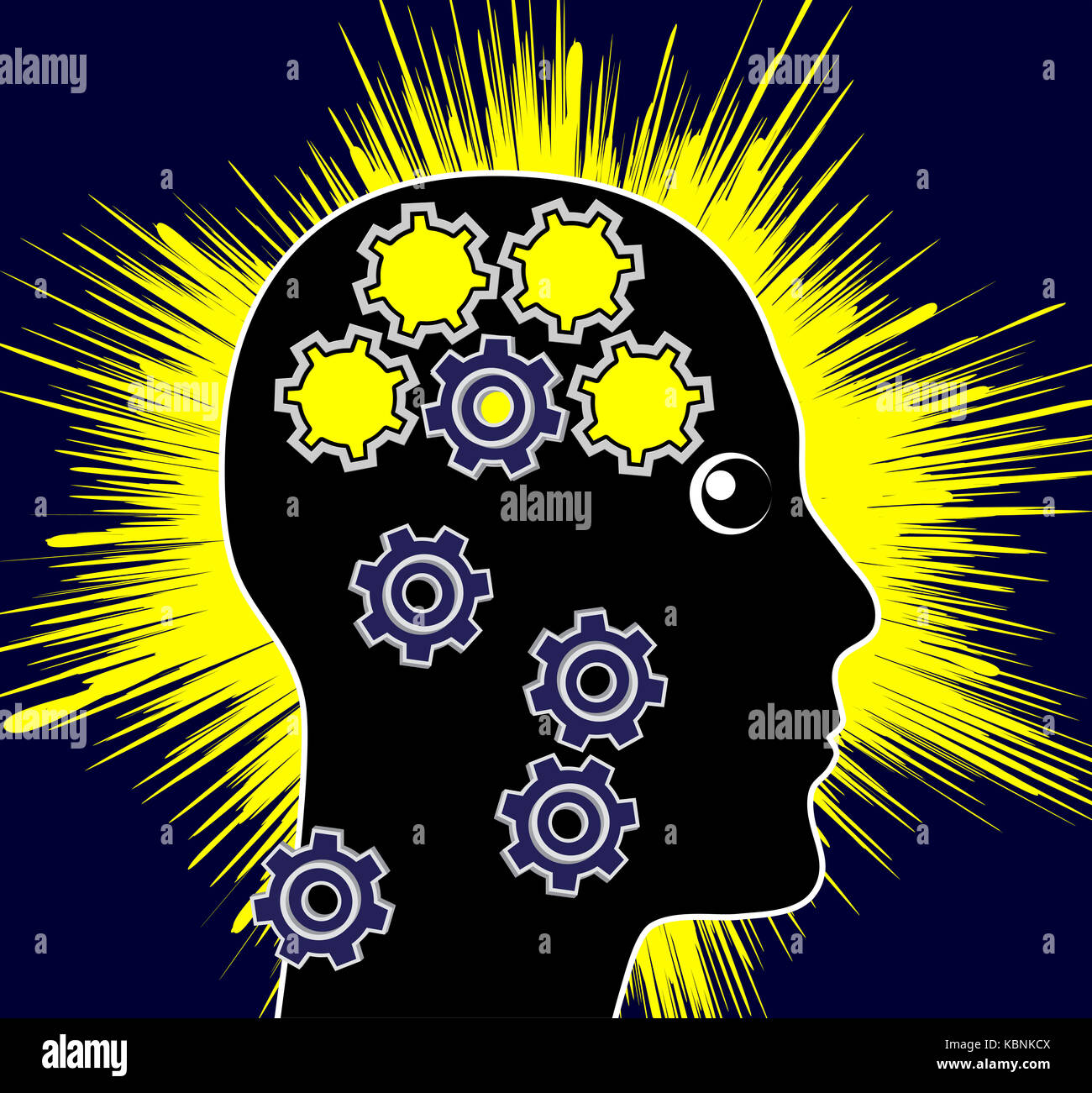 Memory disorder caused by severe stress or psychological trauma on the ...