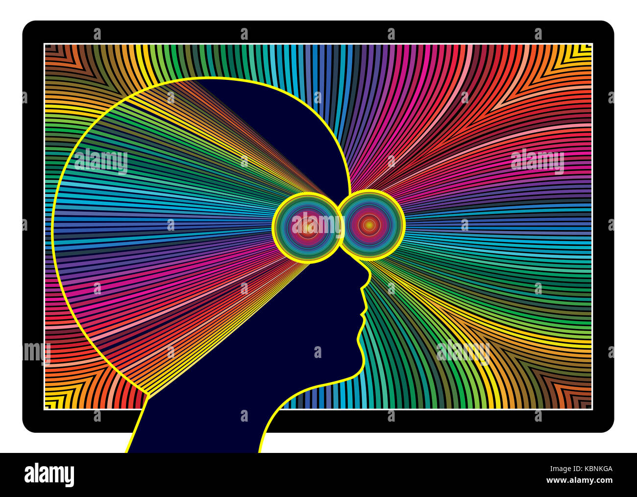 Computer vision syndrome hi-res stock photography and images - Alamy