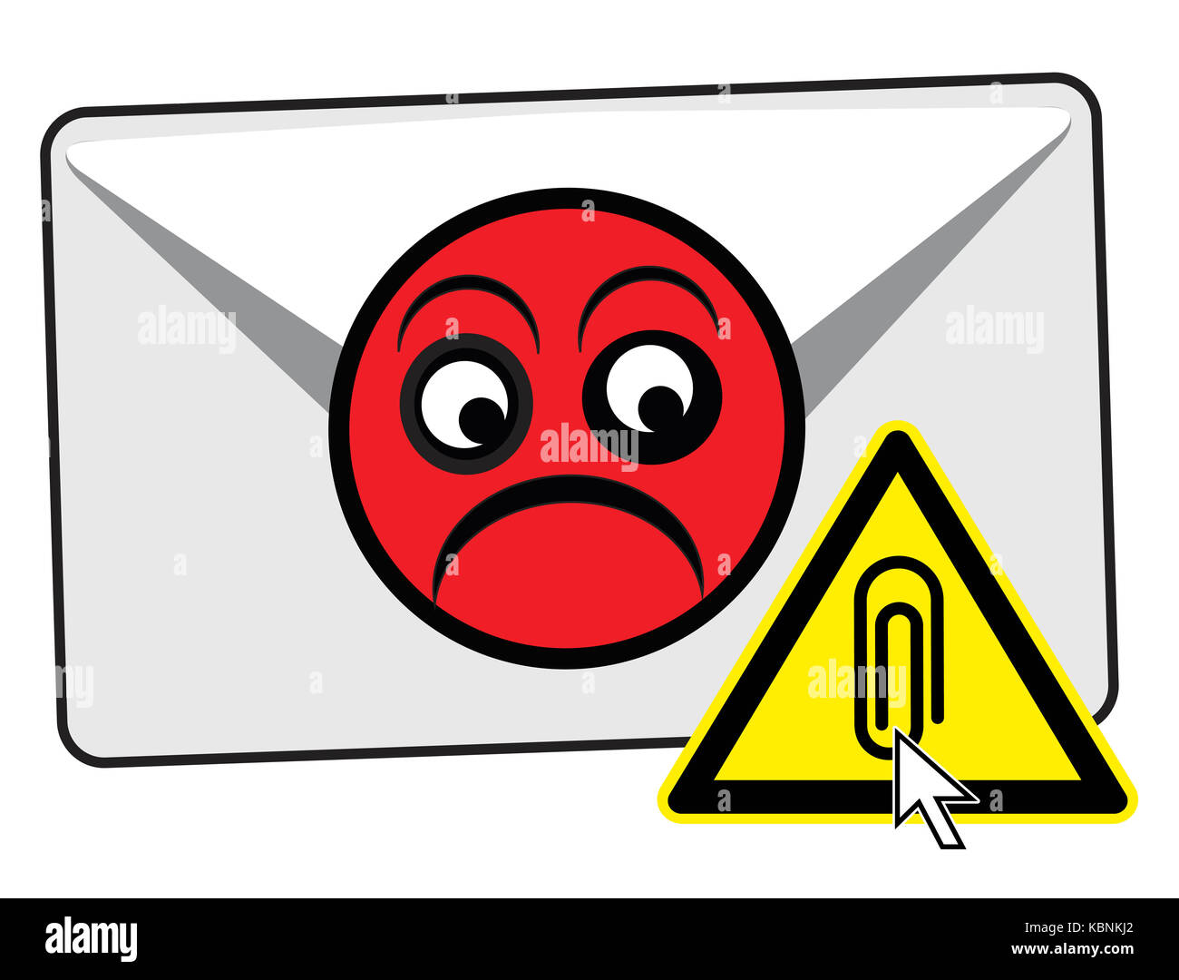 Unknown email sender Cut Out Stock Images & Pictures - Alamy