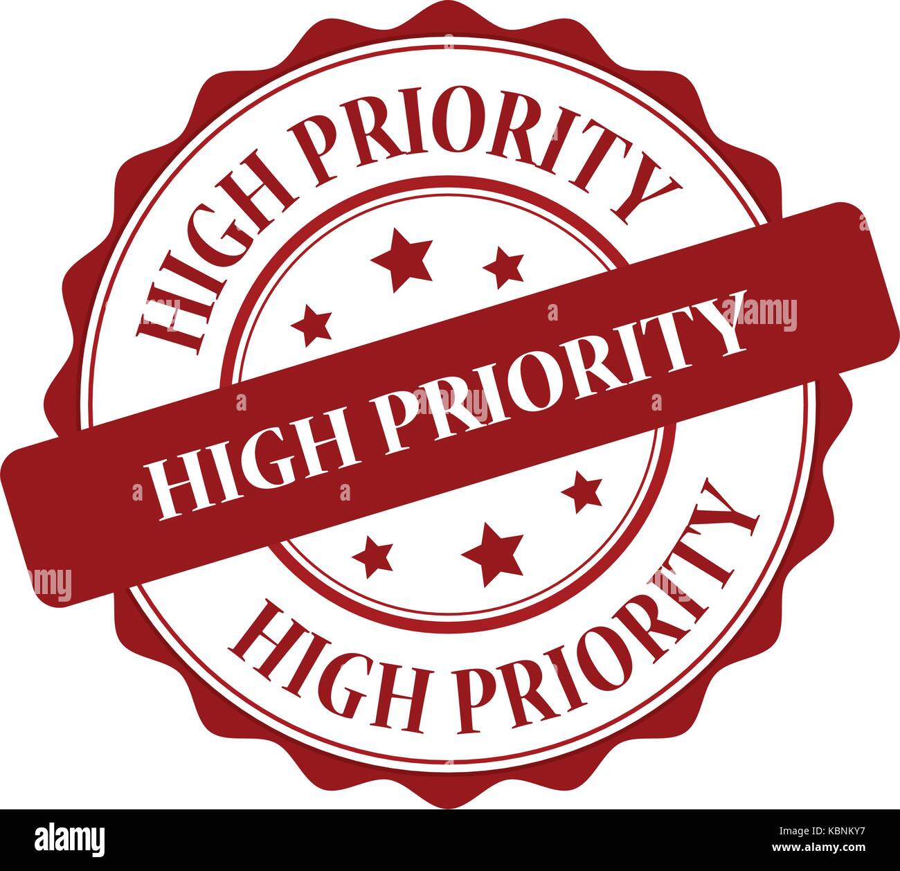 High priority symbol hi-res stock photography and images - Alamy