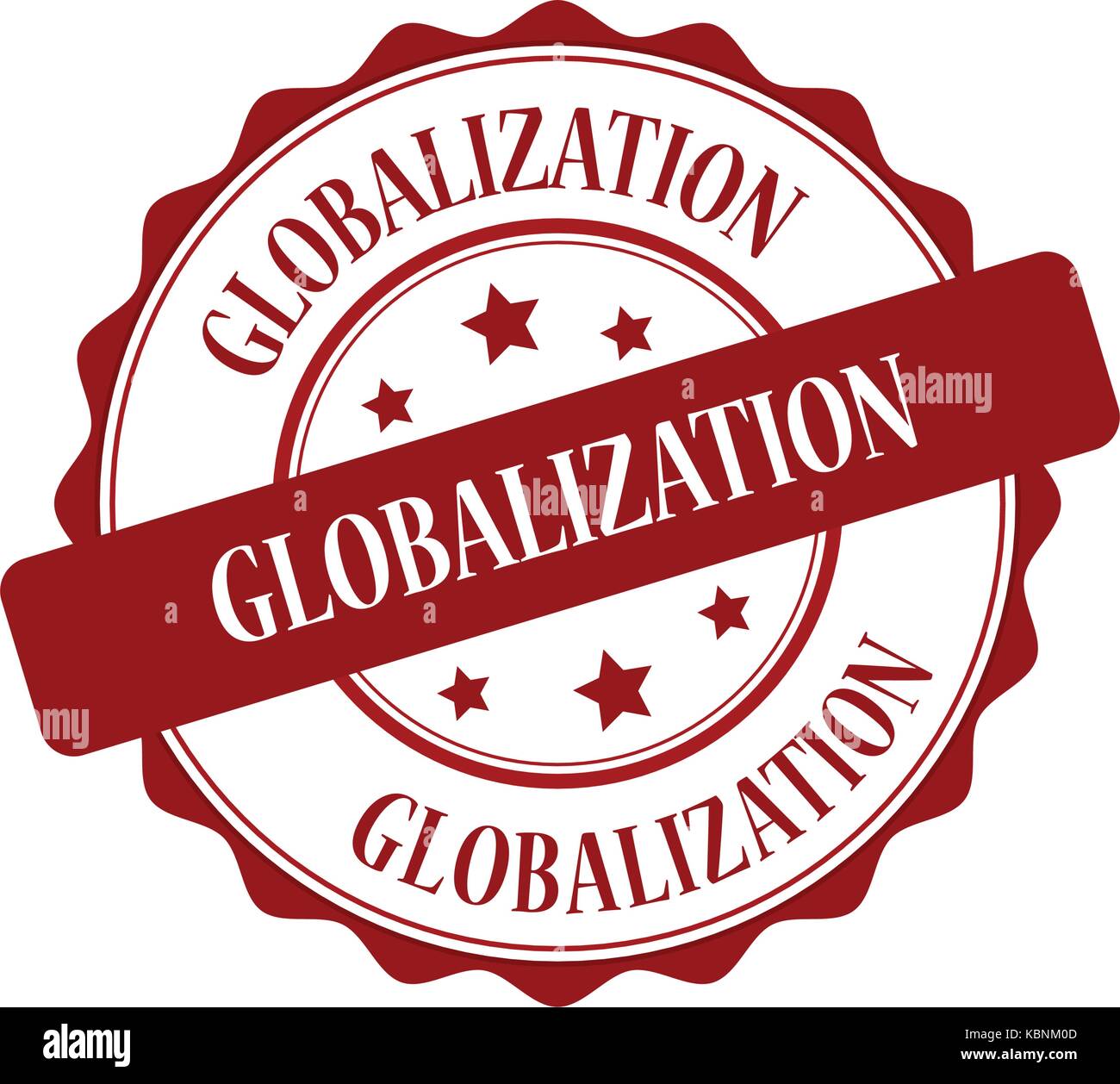 Globalization red stamp illustration Stock Vector Image & Art - Alamy
