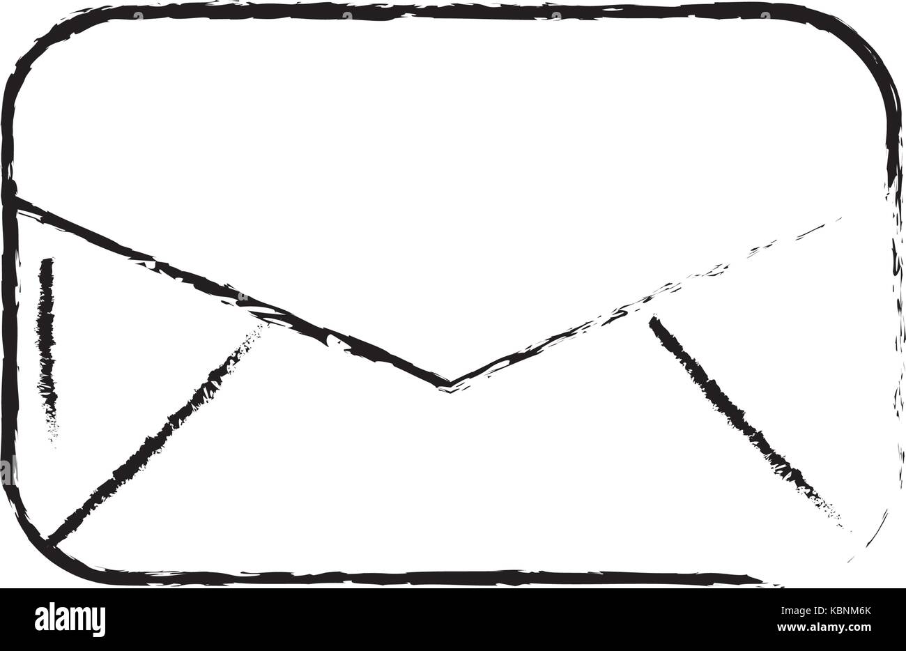 figure e-mail letter typography card icon Stock Vector Image & Art - Alamy