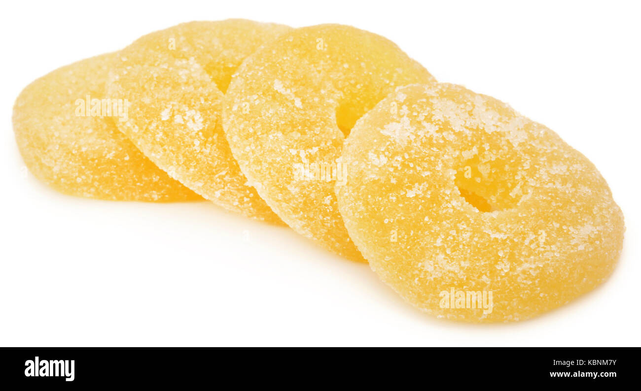 Gummy Candy from Denmark over white background Stock Photo - Alamy