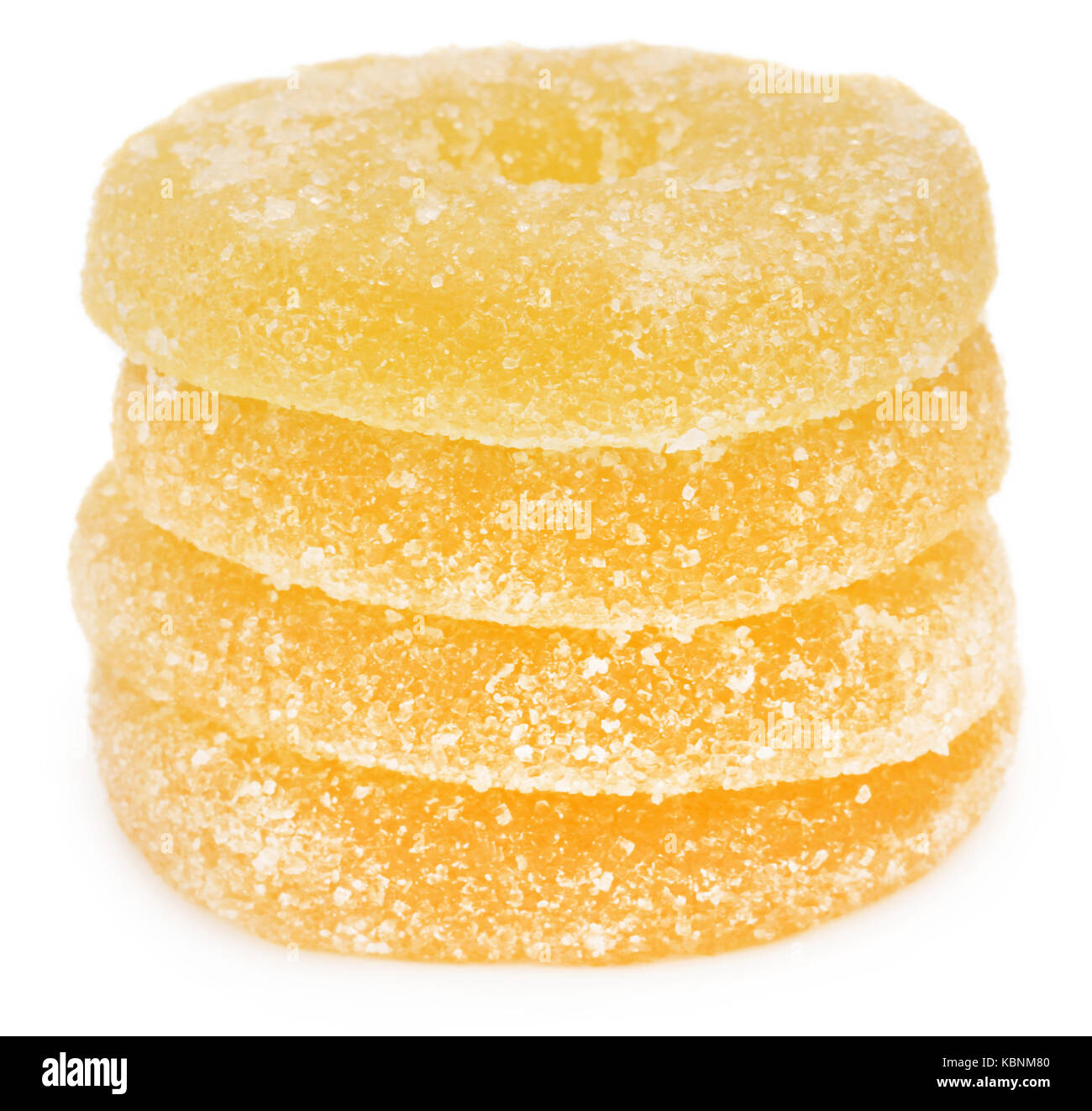 Gummy Candy from Denmark over white background Stock Photo - Alamy