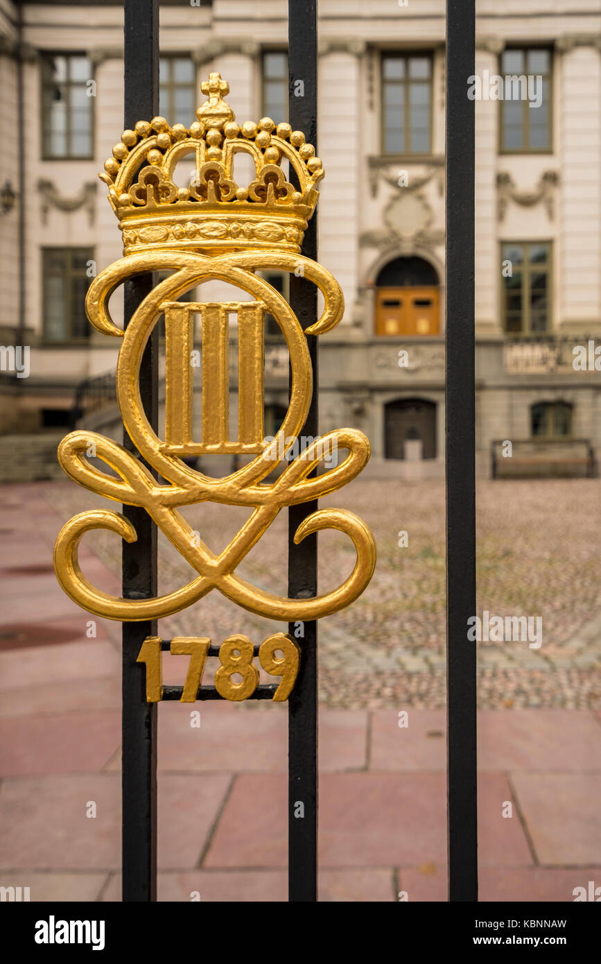 Swedish Supreme Court in Bonde Palace, Stockholm Stock Photo - Alamy