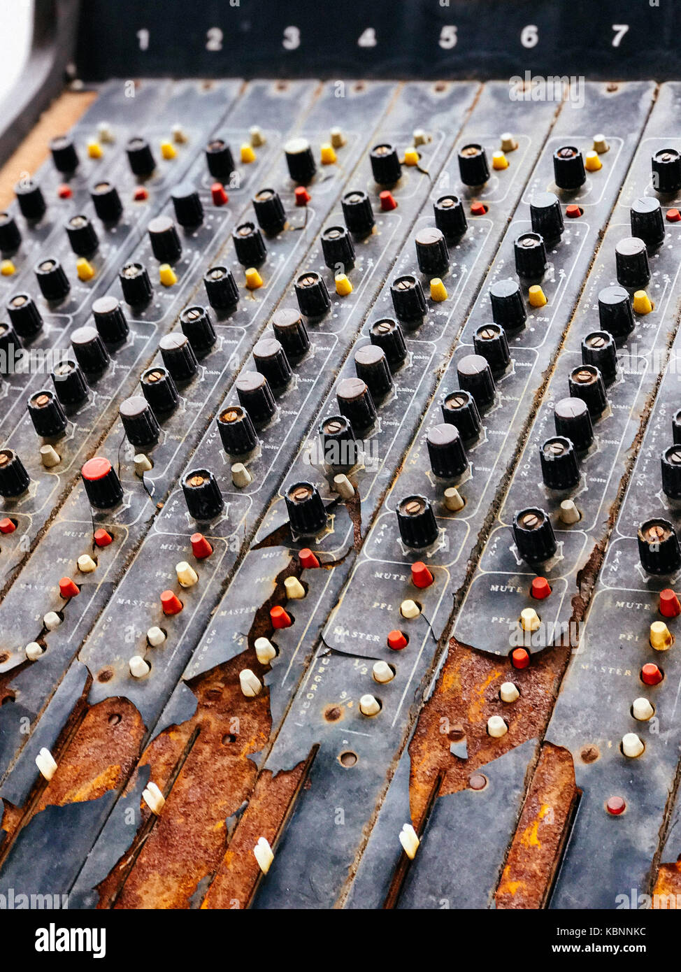 Old unnecessary faulty musical equipment mixer controller DJ control ...