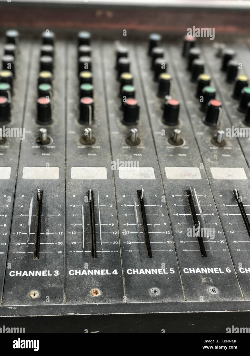 Old unnecessary faulty musical equipment mixer controller DJ control ...