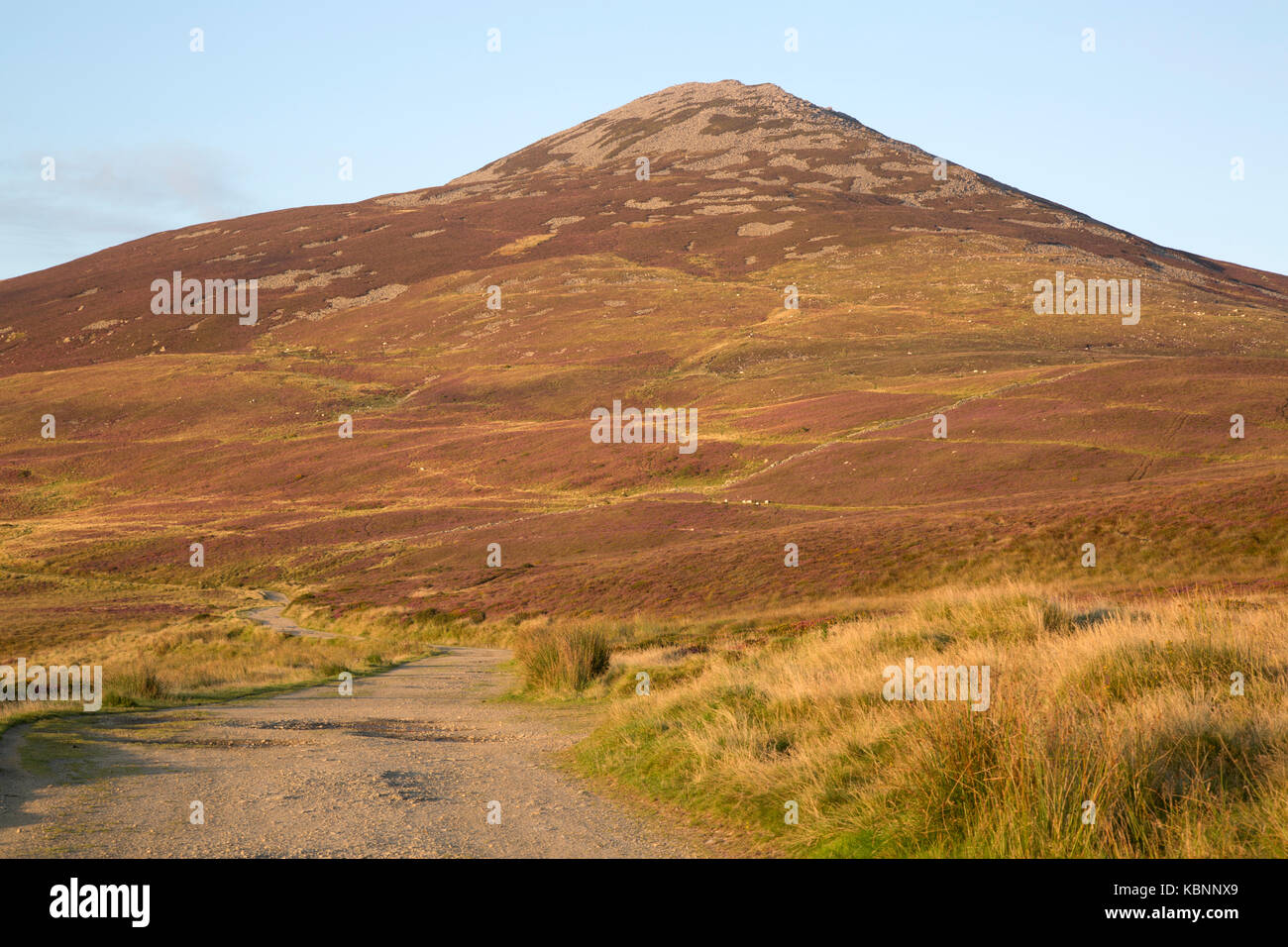 Yr Eifl Mountains near Llithfaen; Pwllheli; Llyn Peninsula; Wales; UK ...