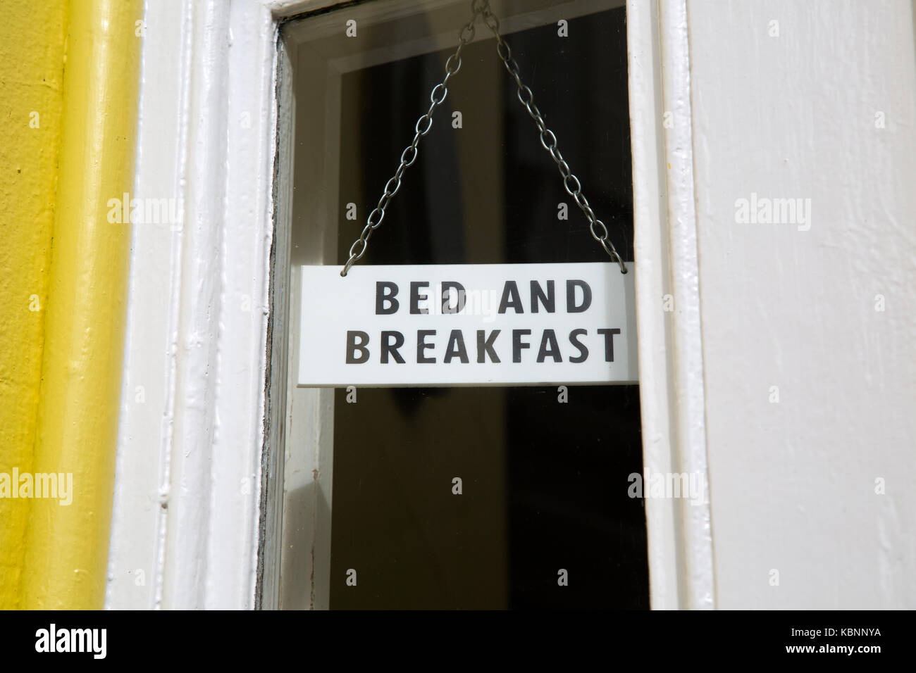 Breakfast sign on window hi-res stock photography and images - Alamy