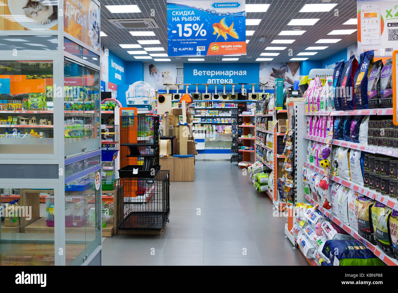 Pet shop interior hi-res stock photography and images - Alamy