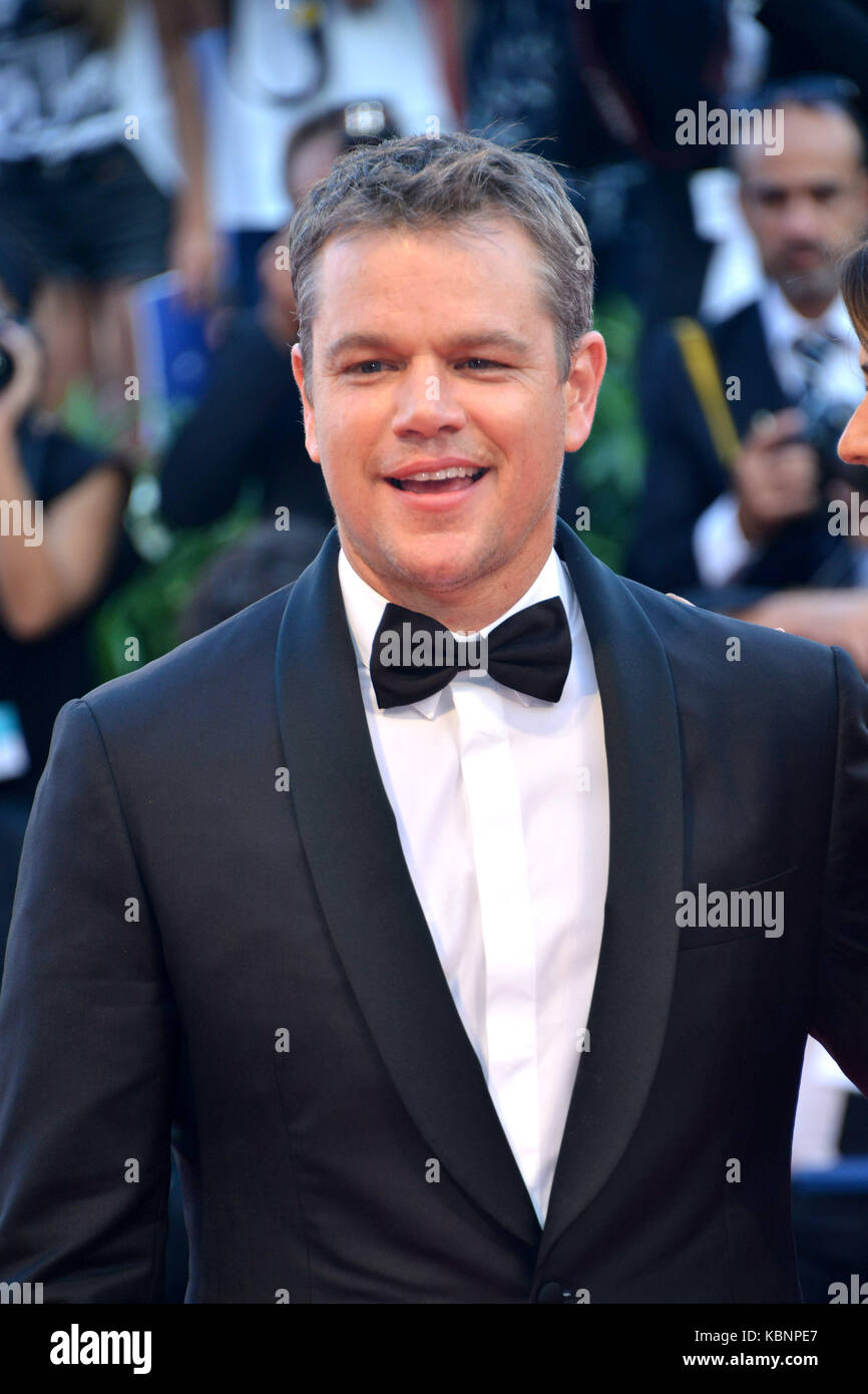 74th Venice Film Festival - 'Downsizing' - Premiere Featuring: Matt Damon Where: Venice, Italy ...
