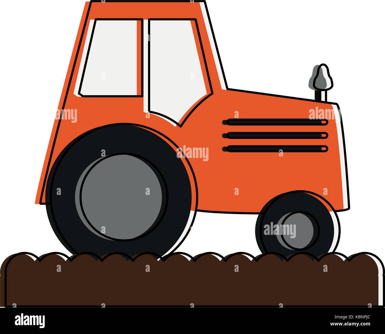 tractor farming icon image Stock Vector Image & Art - Alamy