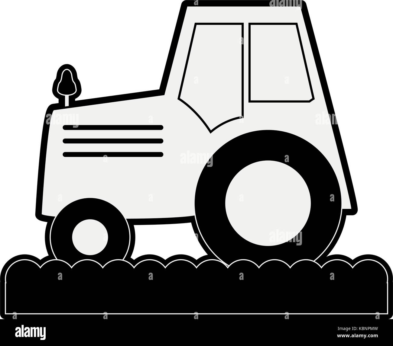 tractor farming icon image Stock Vector Image & Art - Alamy