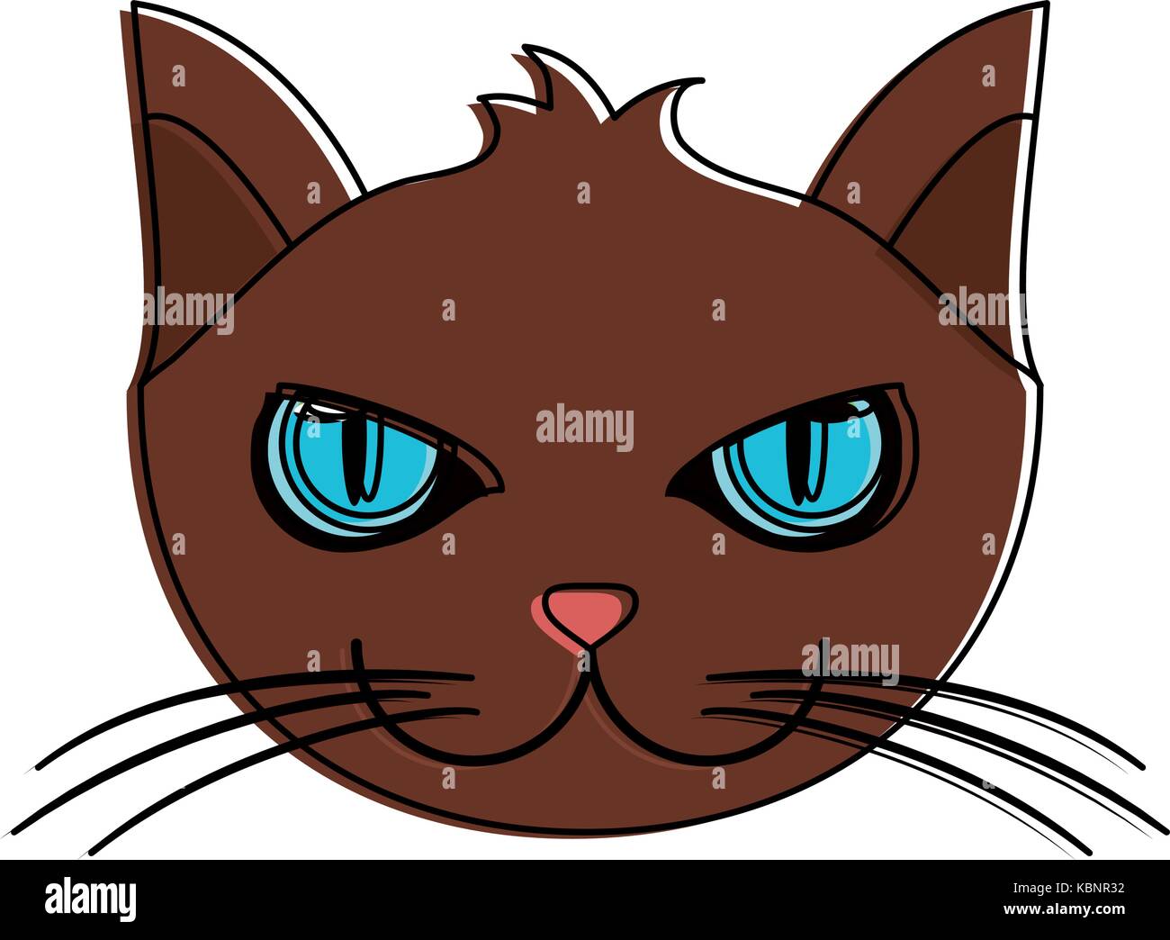 cat face icon image Stock Vector Image & Art - Alamy