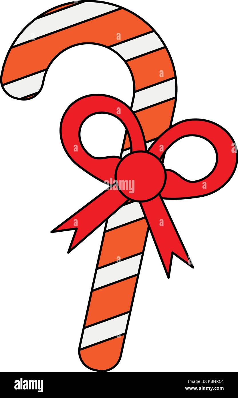 Colored christmas candy cane Stock Vector Images - Alamy