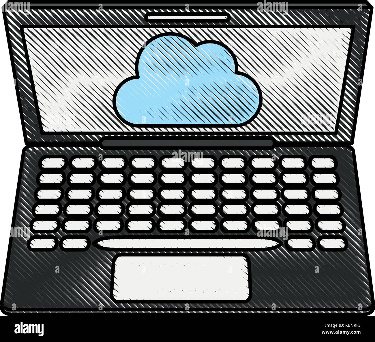 laptop with blank screen icon image Stock Vector Image & Art - Alamy