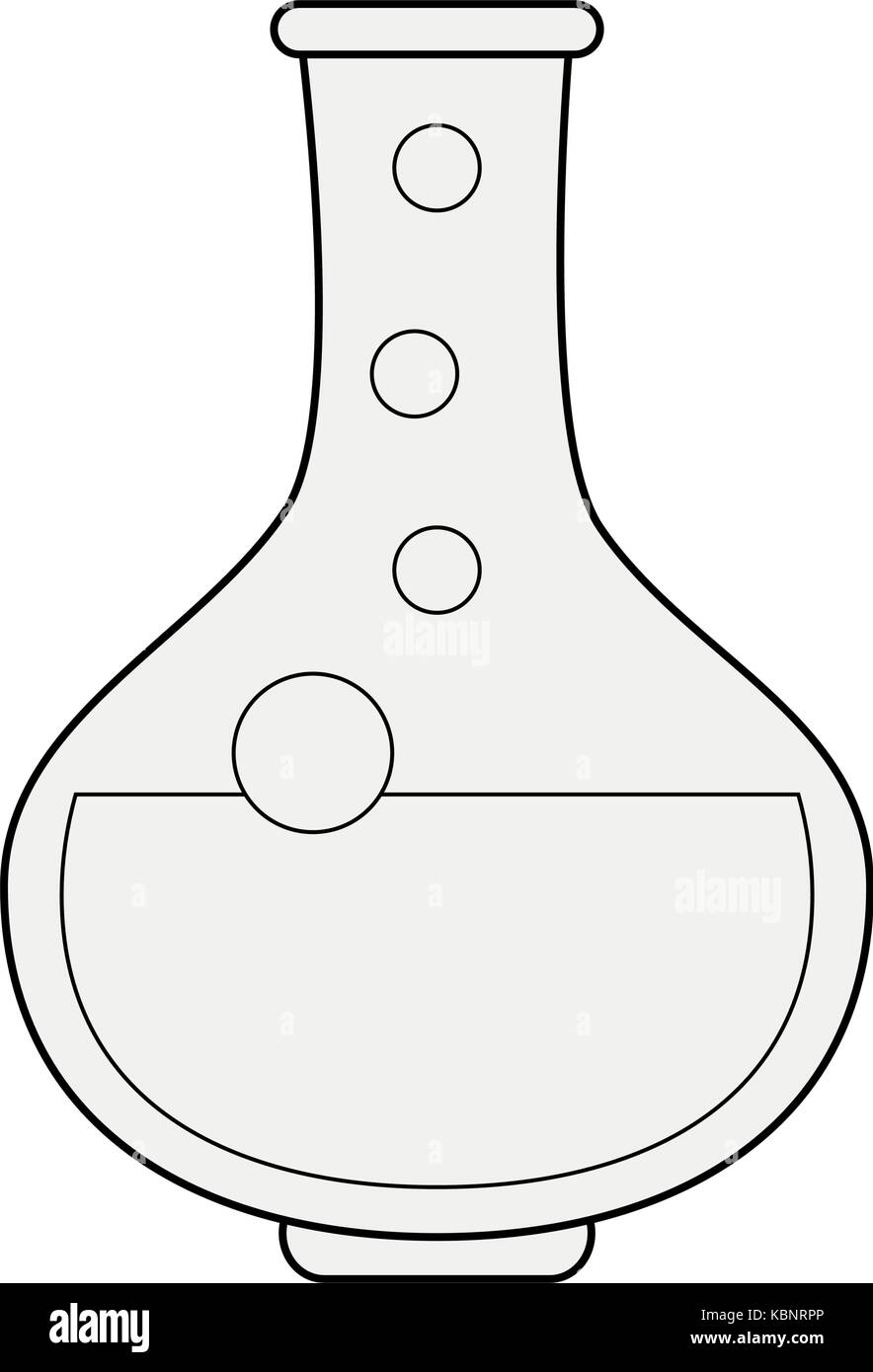 round bottom flask icon image Stock Vector Image & Art - Alamy