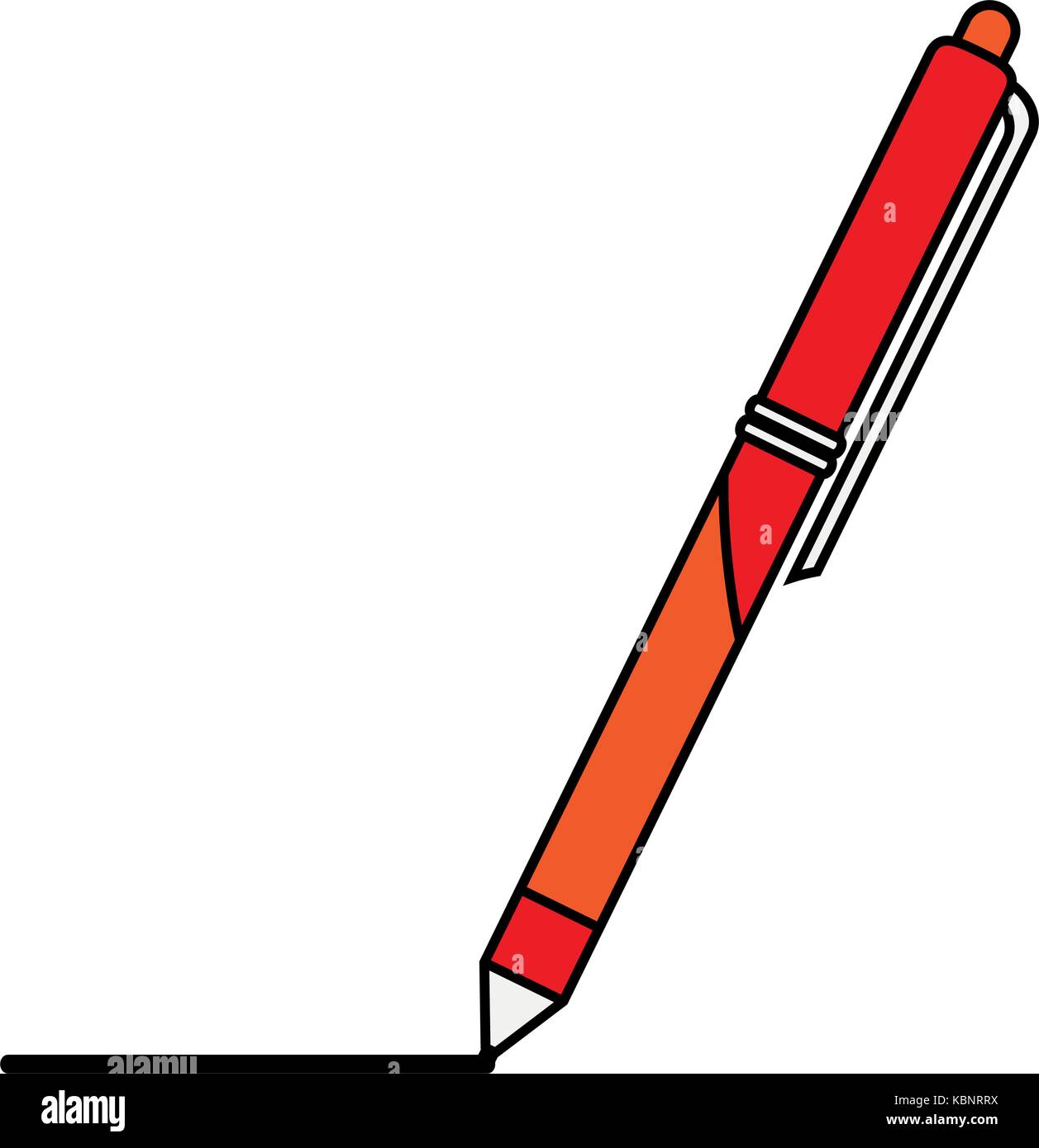 retractable pen icon image Stock Vector Image & Art - Alamy