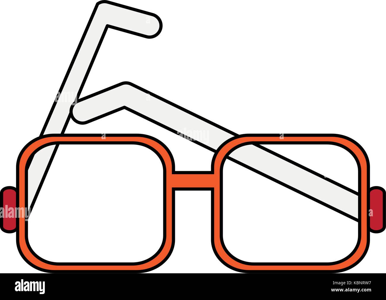 glasses square frame icon image Stock Vector Image & Art - Alamy