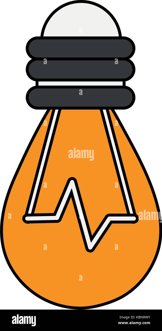 lit lightbulb icon image Stock Vector Image & Art - Alamy