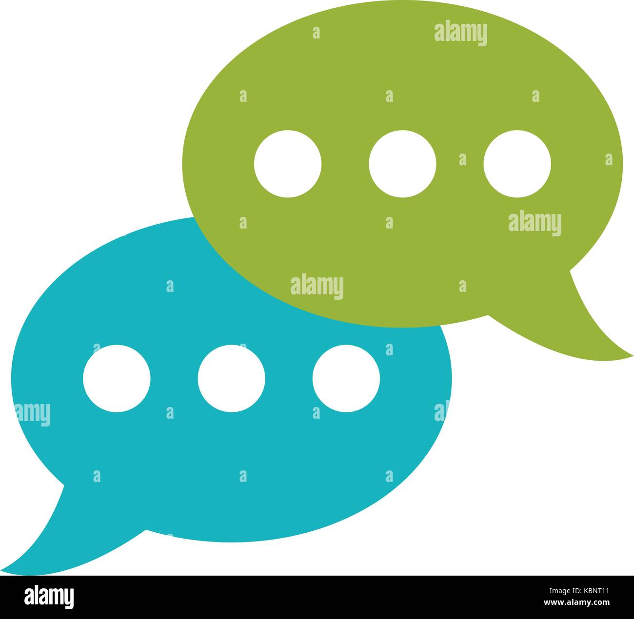 chat bubbles conversation icon image Stock Vector Image & Art - Alamy